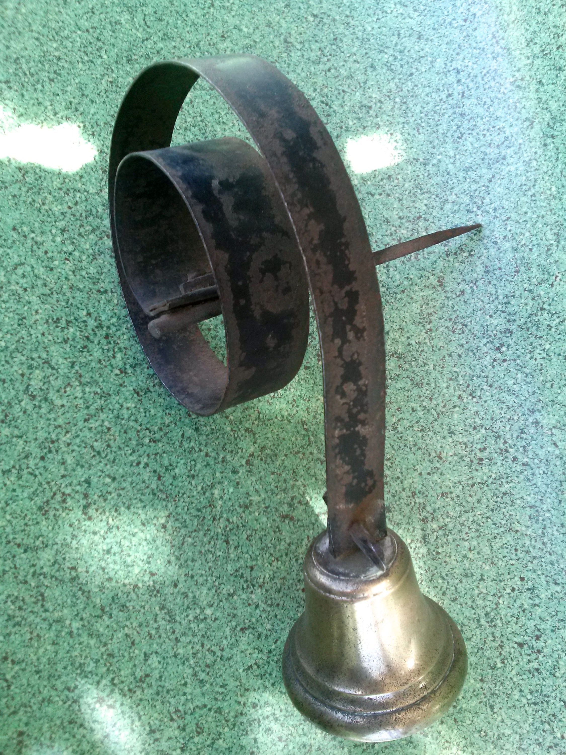 Vintage 1890s French Gate Bell Antique Victorian Spring Door | Etsy