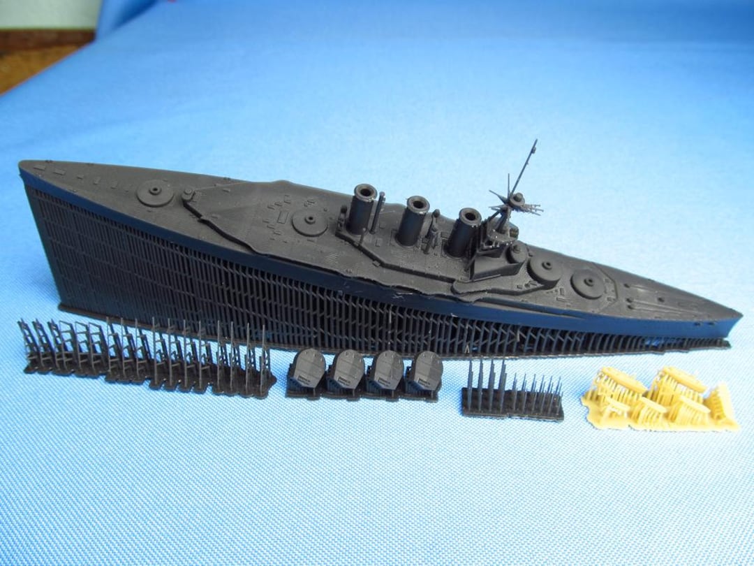 HMS Tiger ship Model HMS Tiger in Scale 1/1200 MDR1200-02 - Etsy UK