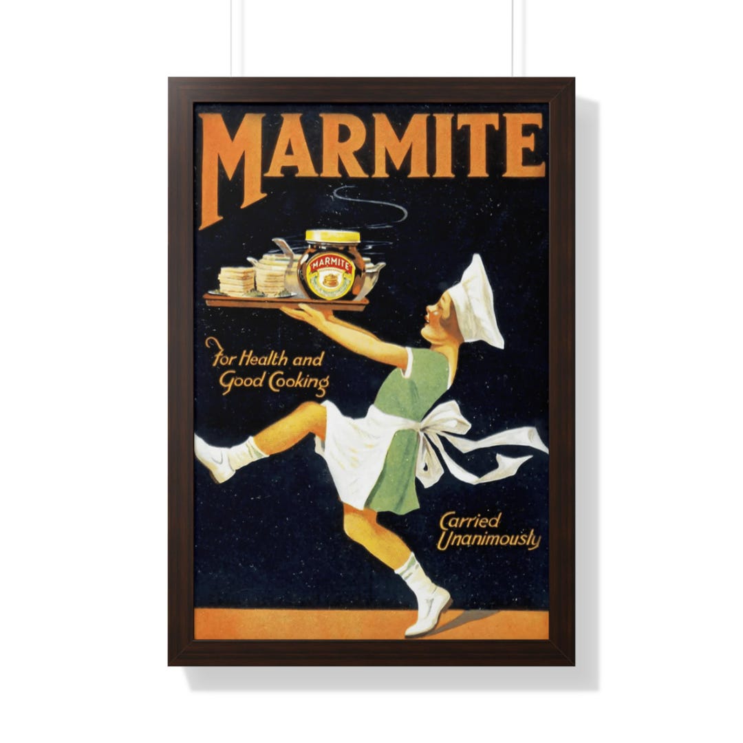 Vintage Marmite Advertising Ad Poster Print | Vintage Poster Print - Etsy