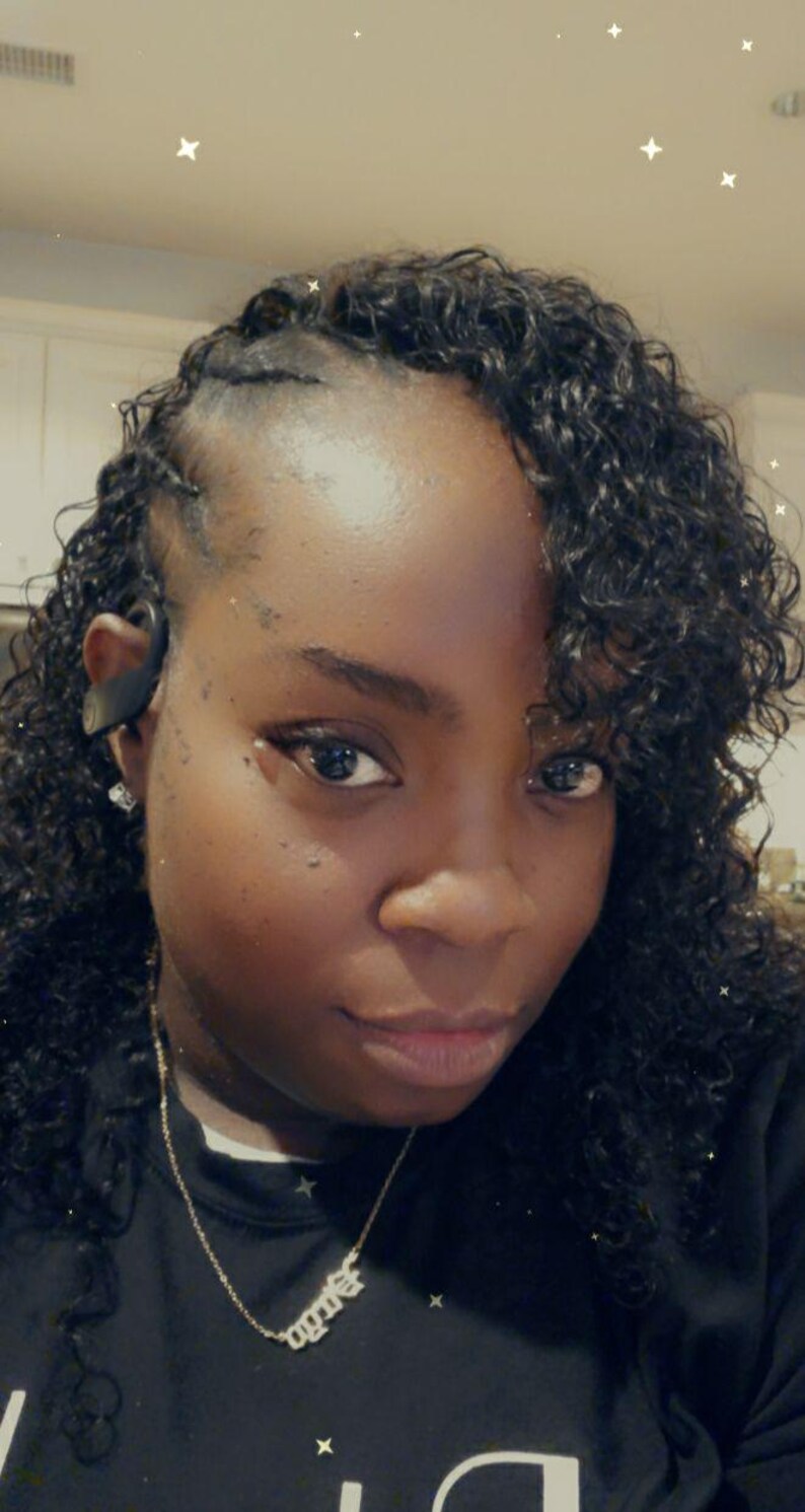 8A Grade Curly Wave Human Hair Bundles - Etsy