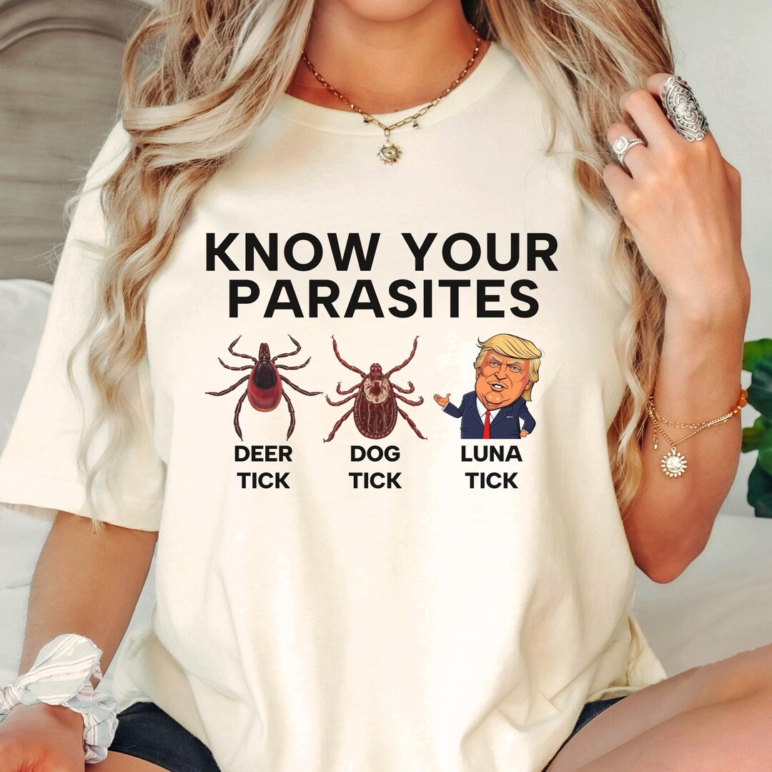 Know Your Parasites Anti-trump Shirt: Sarcastic Political Humor - Etsy