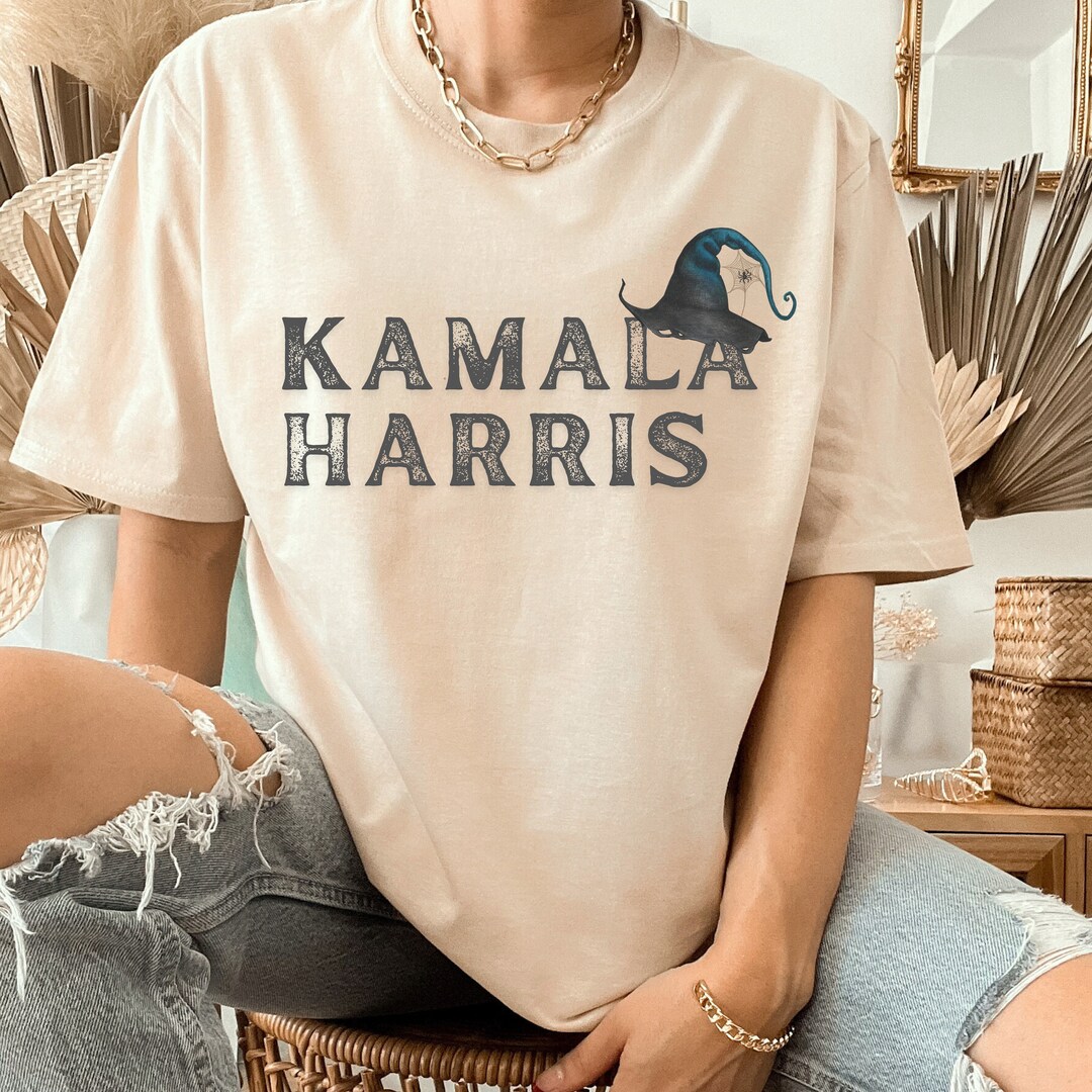Kamala Harris Halloween Shirt Kamala Harris Merch Vote Shirt 100 Cotton ...