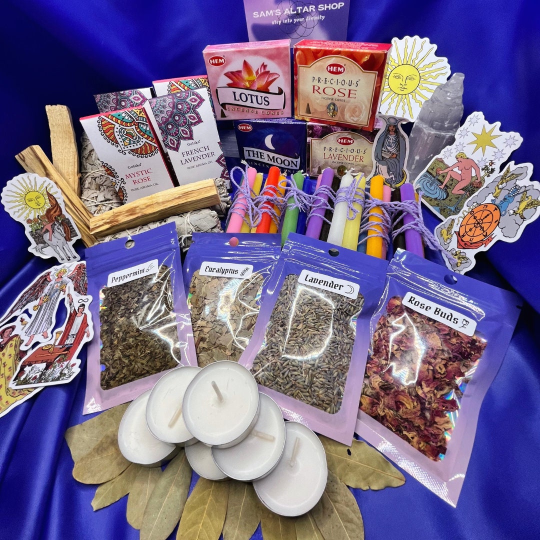 Baby Witch Mystery Kit Empower Your Magick Witchcraft Kit Spiritual Kit ...