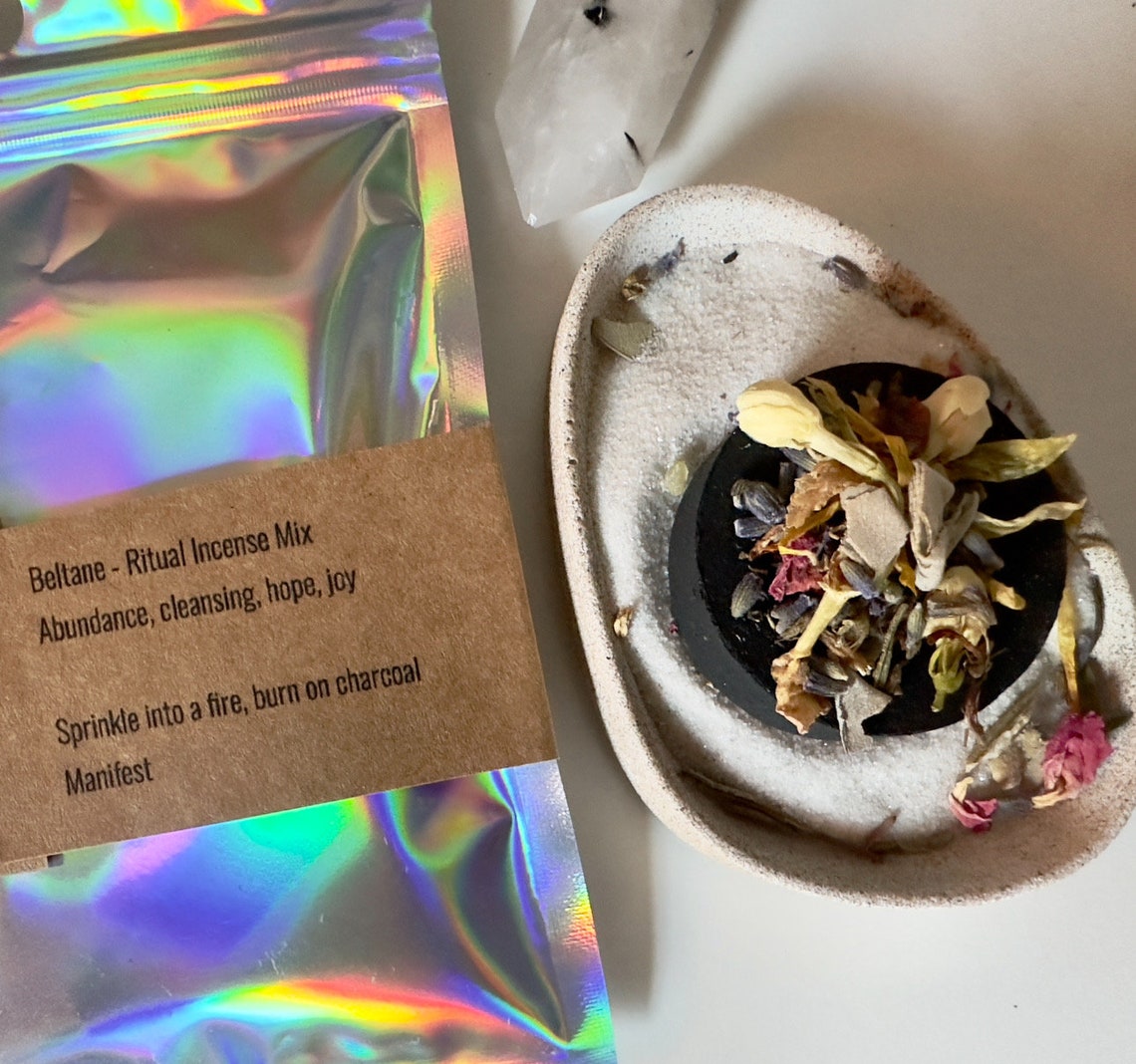 BELTANE Ritual Incense Mix Candle Dressing Fertility Abundance ...