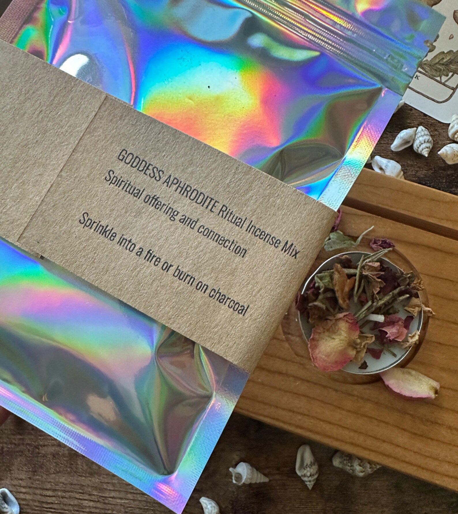 APHRODITE & VENUS Ritual Incense Mix Goddess Candle Dressing Offering ...