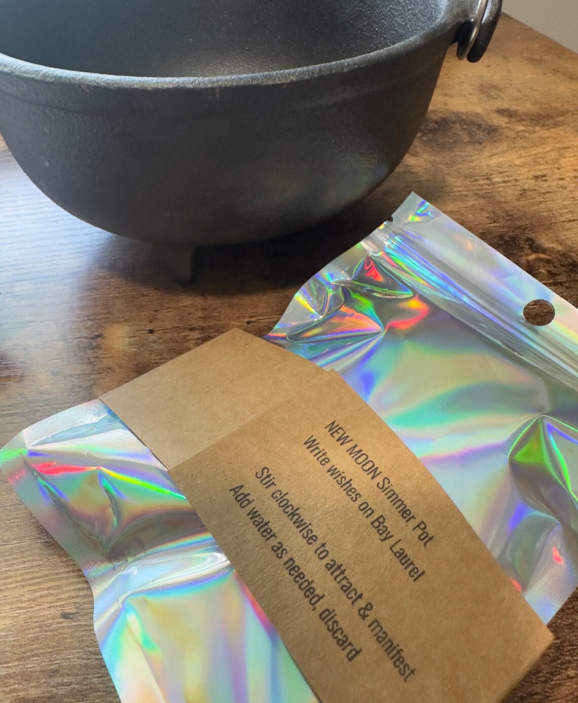 NEW MOON Simmer Pot Mix - Manifest Potpourri Organic All Natural ...