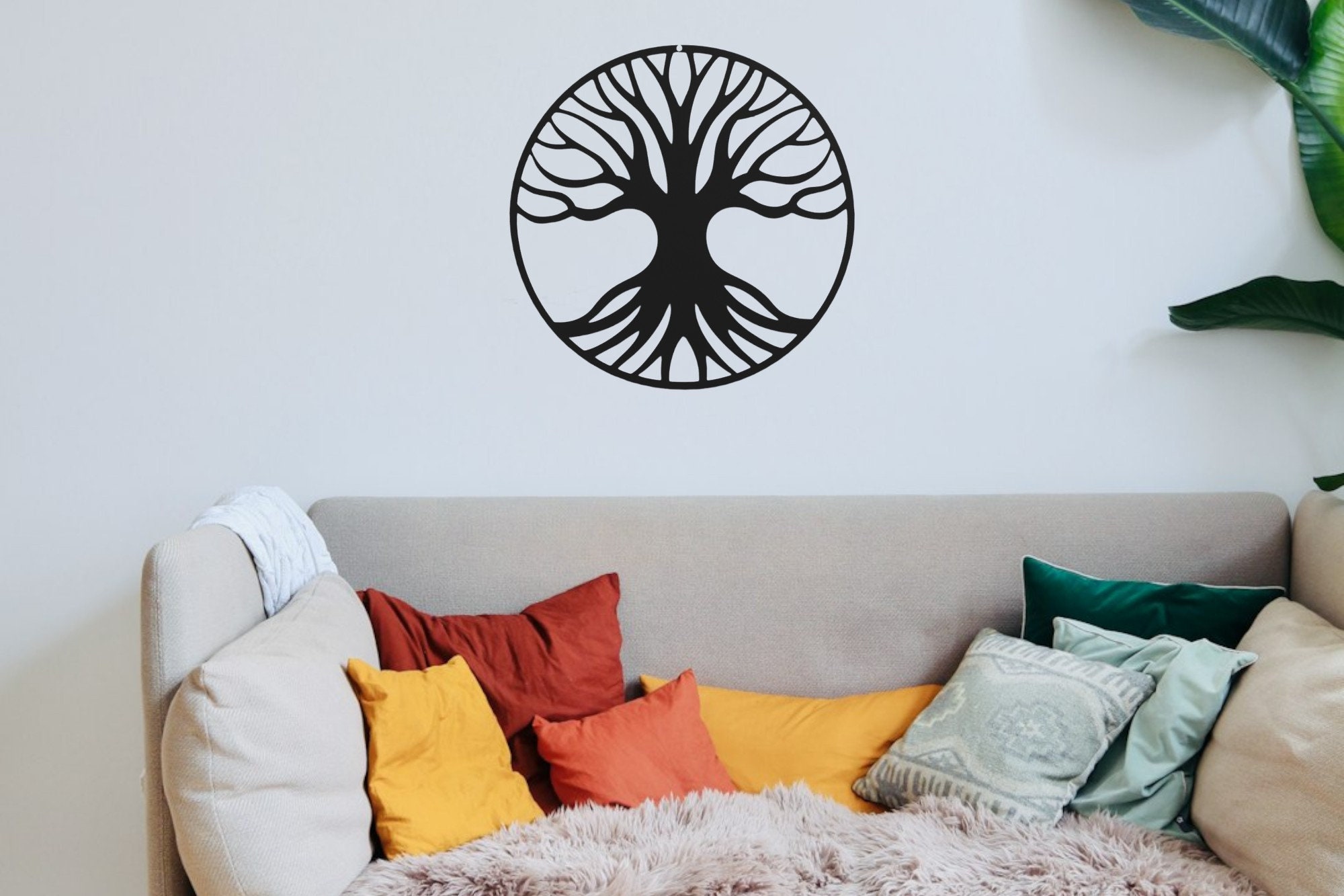 Tree of Life, Metal Wall Art, Tree, Office Decor, Wall Hanging, Metal ...