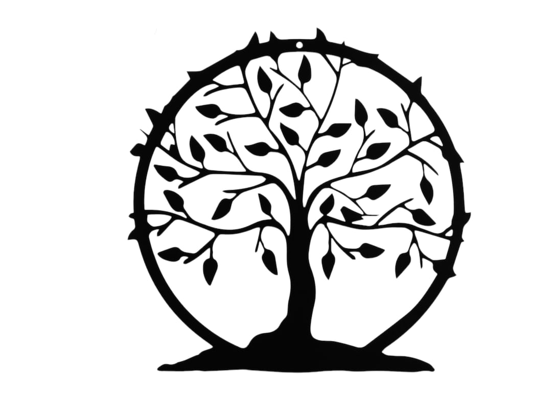 Metal Wall Decor, Metal Wall Art, Tree, Home Decor, Family Tree, Metal ...