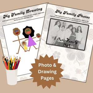 1960s 70s Memory Journal, Printable Writing Prompts (digital Download ...