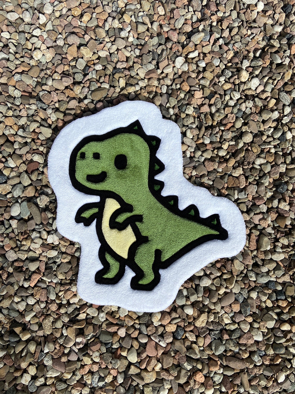 Custom Rug,gift for Kids Dinosaur ,tufting, Dinosaur Rex, Kids Room ...