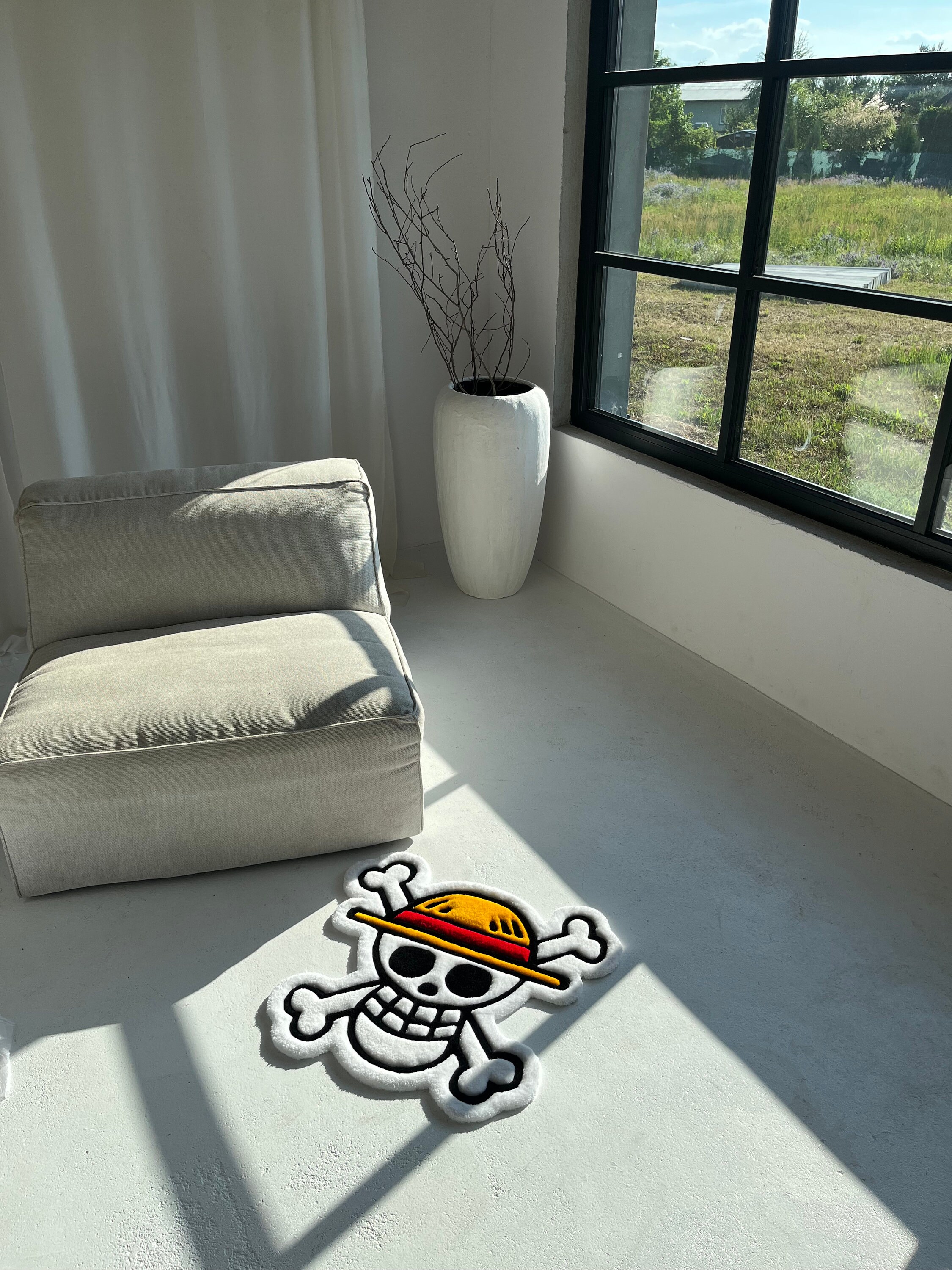 Tufting Rug One Piece, Skull One Piece, Anime Rug, Custom Rug - Etsy