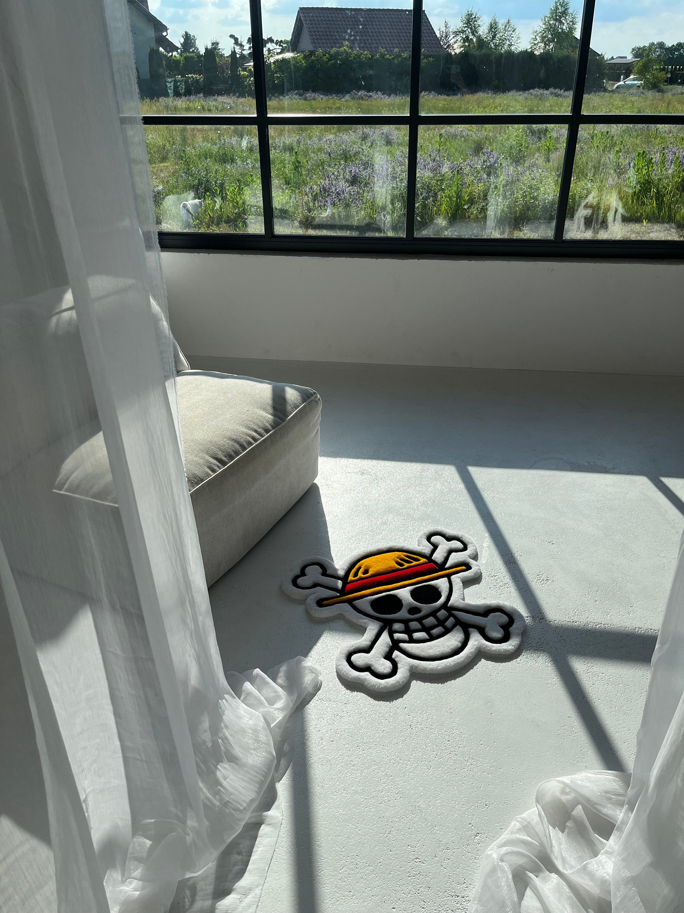 Tufting Rug One Piece, Skull One Piece, Anime Rug, Custom Rug - Etsy