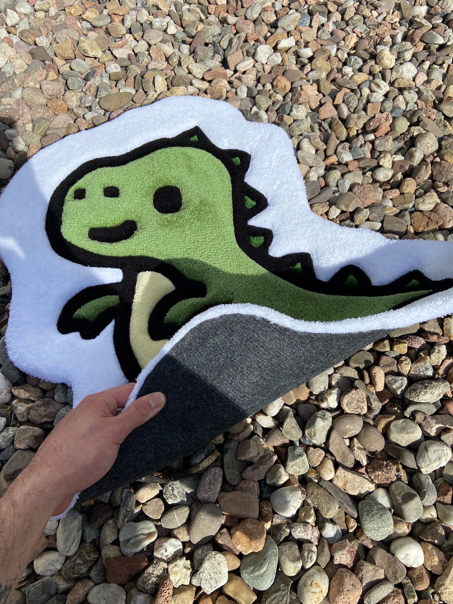 Custom Rug,gift for Kids Dinosaur ,tufting, Dinosaur Rex, Kids Room ...