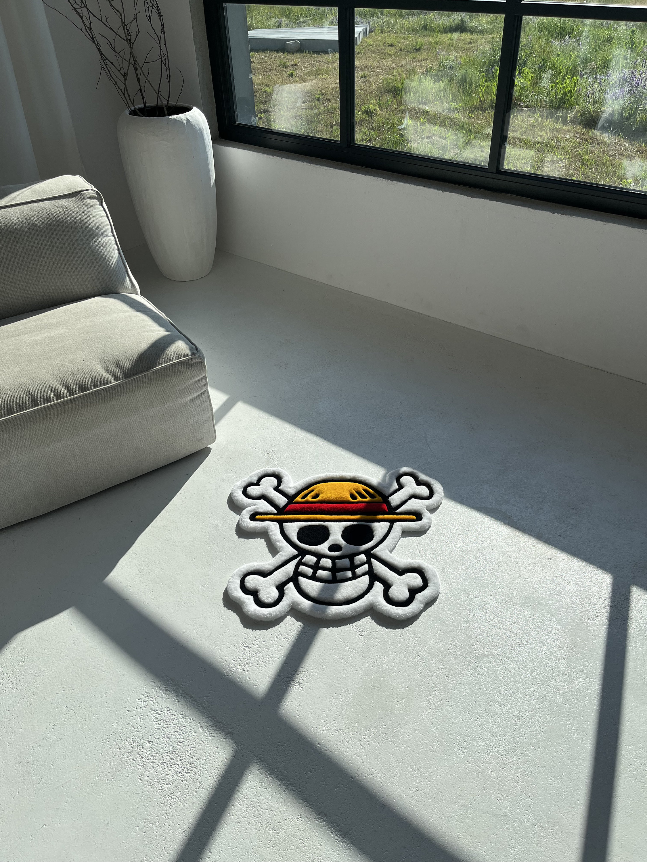 Tufting Rug One Piece, Skull One Piece, Anime Rug, Custom Rug - Etsy