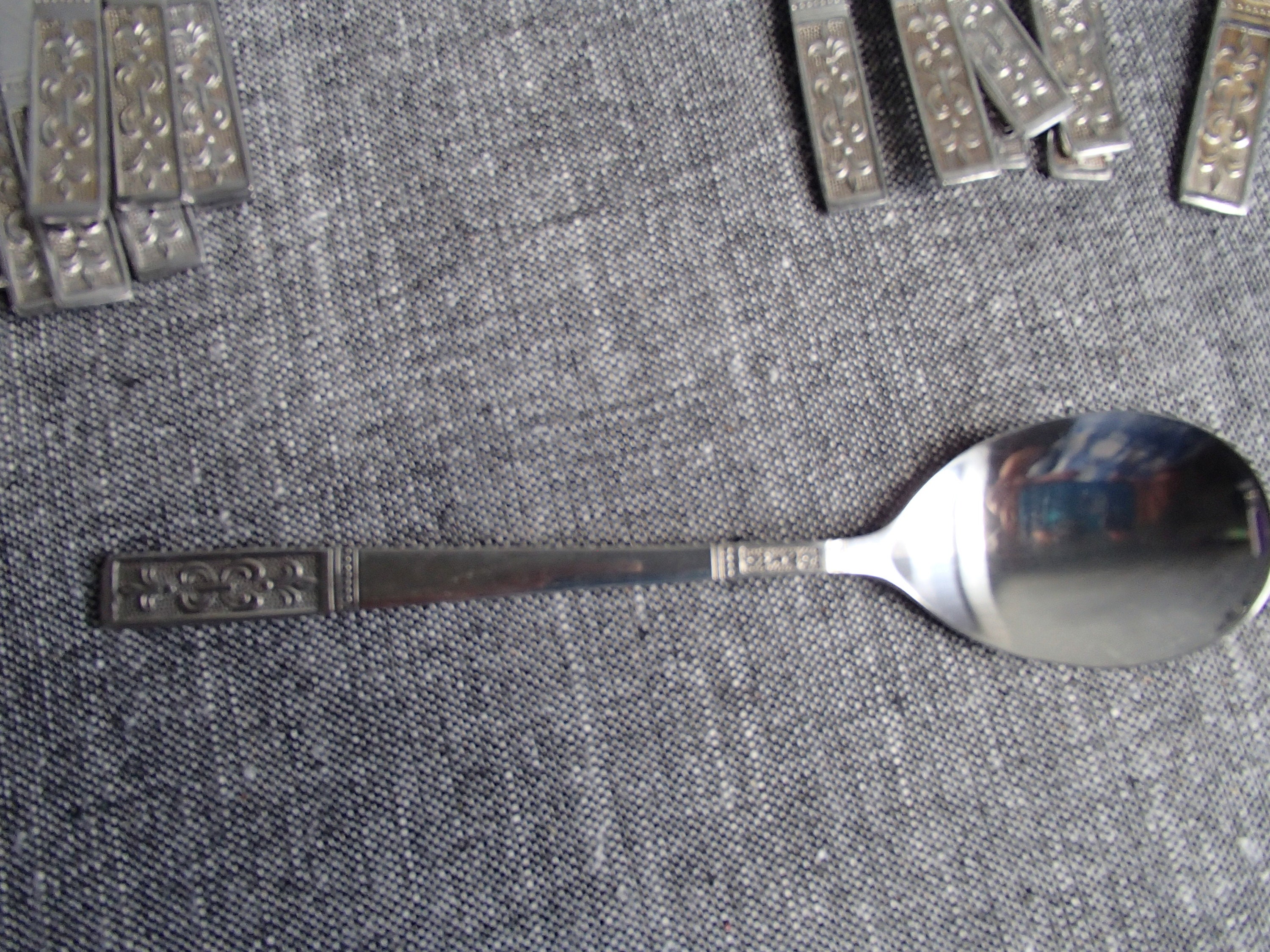 Vintage MCM 30 Piece Custom Craft Flatware Silverware - Etsy