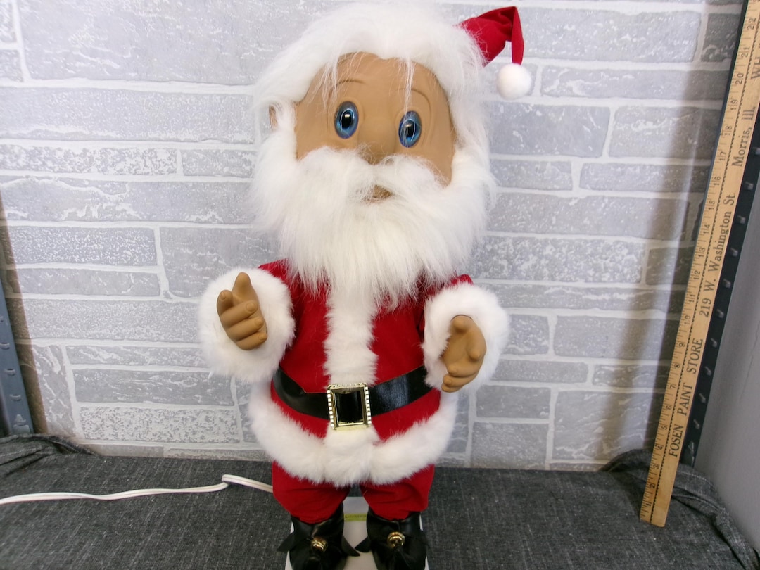 VTG 1992 Telco Christmas Santa Troll Animated 22" Motionette - Etsy