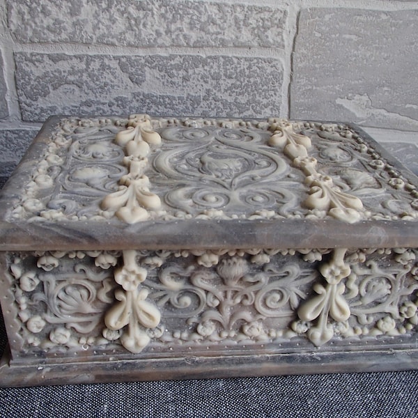 Incolay Jewelry Box - Etsy