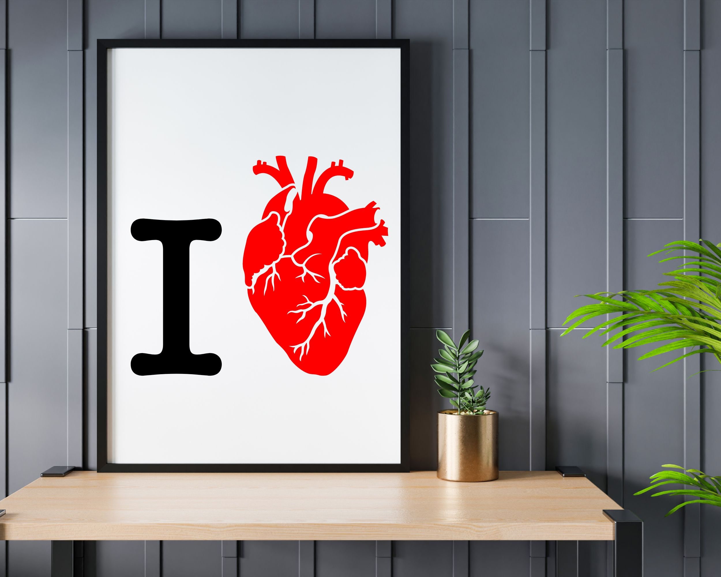 Anatomical Heart Svg Bundle, Flower Heart Svg, Human Heart Svg, Anatomy ...