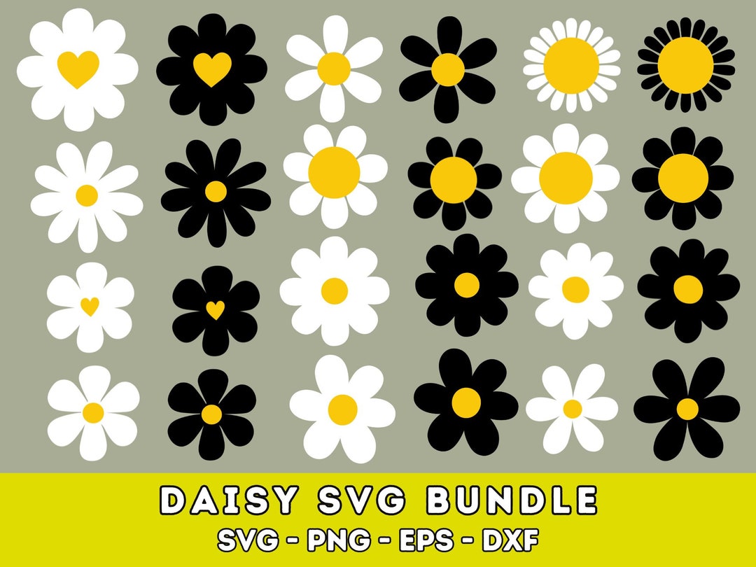 Daisy Svg, Daisy Clipart, Daisy Png, Wildflower Svg, Daisy Flower Svg ...