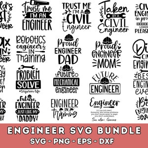Engineer SVG Bundle, Engineer Quotes SVG, Engineer Svg, Engineer Life ...