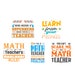Math Teacher SVG PNG Bundle, Math Teacher Svg, Teacher Svg, Back to ...