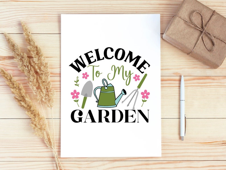 Gardening Clipart & SVG Bundle, Garden and Plant Quotes, Plant Svg ...