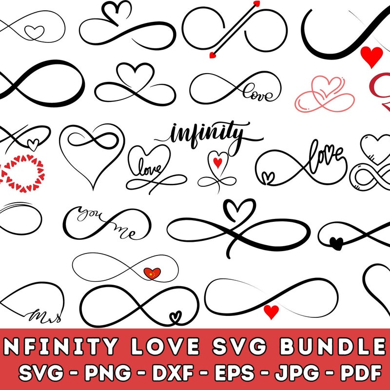 Infinity Love - Etsy