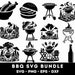 Barbeque SVG Bundle, BBQ Svg Bundle, BBQ Svg, Grilling Svg, Kitchen Svg ...