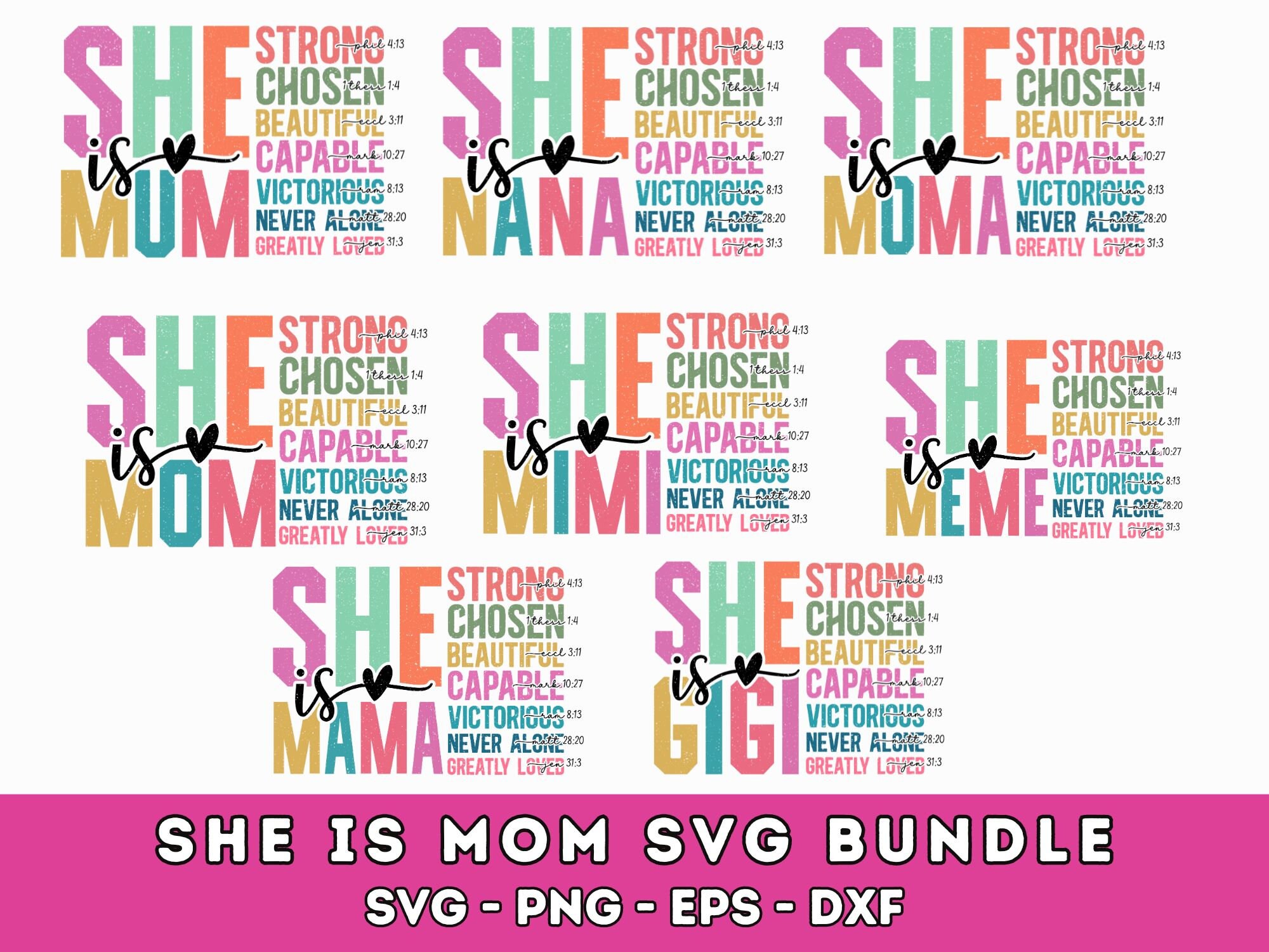 She is Mom Svg Bundle, She is Nana, Mom Shirt, Mom Life Png, Meme PNG ...