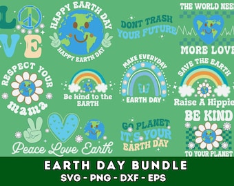 Earth Day SVG Bundle, Earth SVG, Recycle SVG, Earth Day 2024 Quotes ...