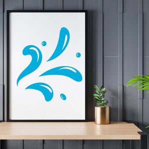 Water Drops Svg, Splash Svg, Water Svg, Rain Drops Svg, Raining Svg ...