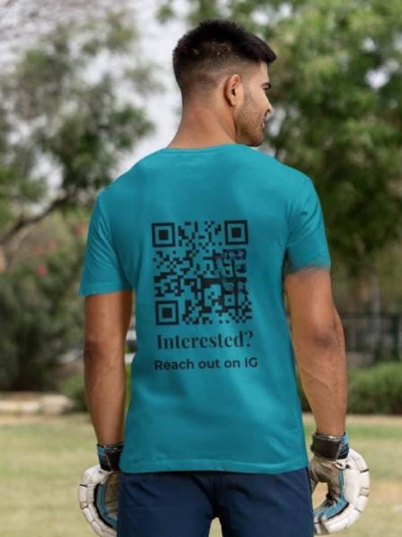 Instagram Pickup Tshirt Custom QR Code Single Friend Dating Profile ...