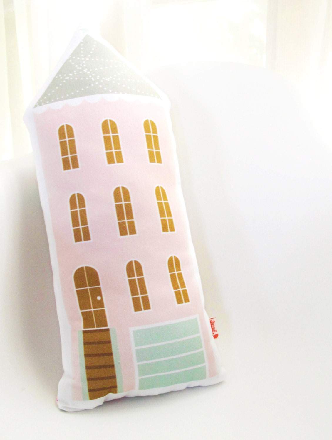 House Plush Pillow / Children's Decor/ Modern Nursery/ | Etsy