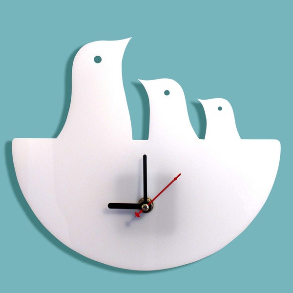 Bird Clock - Etsy