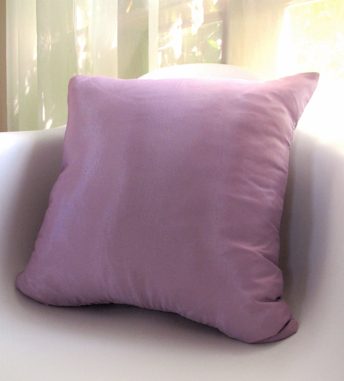 SALE Pastel Lavender Cardinal on Agapanthus 17 Inches Square - Etsy