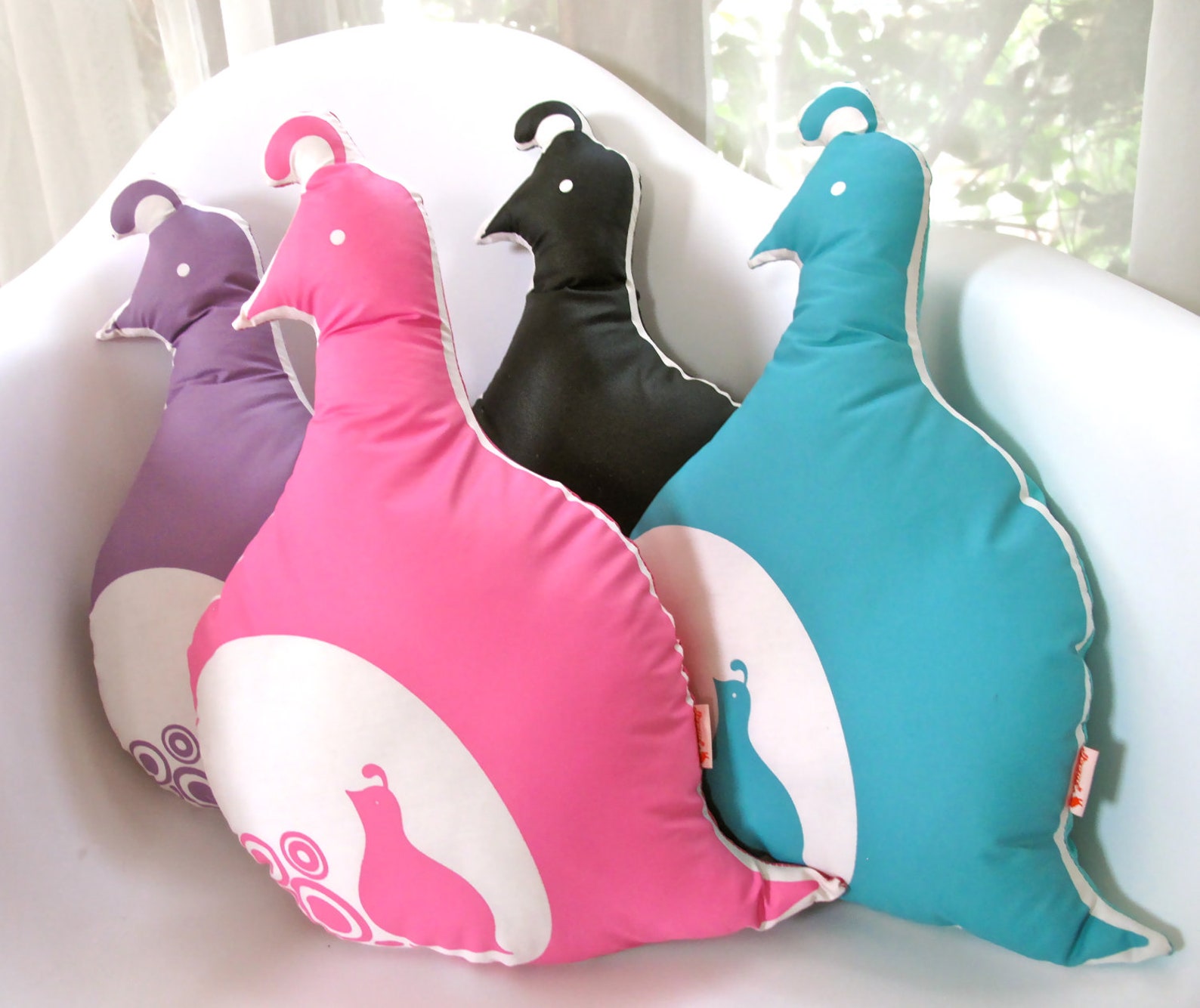 Black Mama Quail Plush Pillow | Etsy