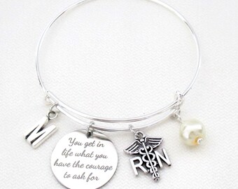 Registered Nurse Safety Pin Brooch Nurse gift Jewelry | Etsy