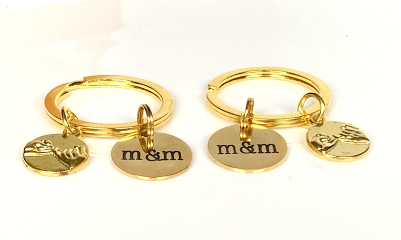 Pinky Swear 2 Keychains,double Pinky Promise Key Chains,best Friend ...