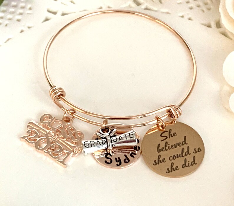 Personalized Graduation Jewelry Graduation Gift for Girl - Etsy