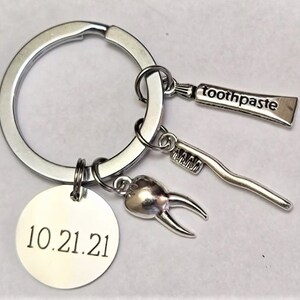 Dental Hygienist Keychains Personalized Dental Hygienist Gifts, Dental ...