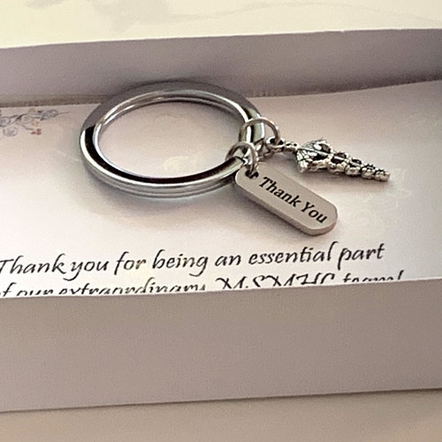 Employee Appreciation Gift Keychain Puzzle Charm Keychain | Etsy