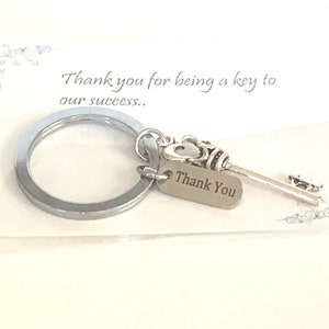 Personalized Employee Appreciation Keychain, Thank You Gift - Etsy
