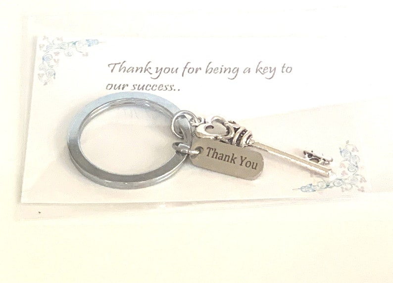 Personalized Employee Appreciation Keychain, Thank You Gift - Etsy