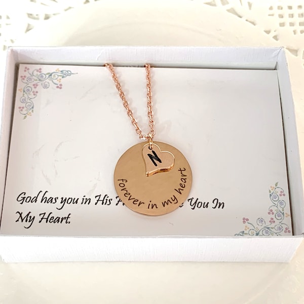 Forever in My Heart Necklace - Etsy