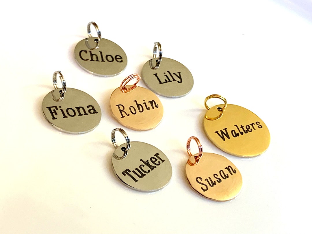 Name Charm, Name or Date Charm. Personalized Name Charm, Customized ...
