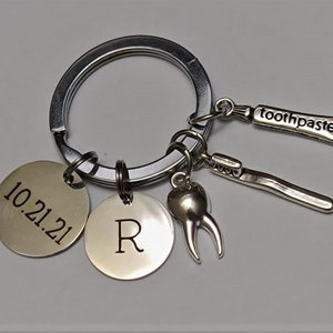 Dental Hygienist Keychains Personalized Dental Hygienist Gifts, Dental ...