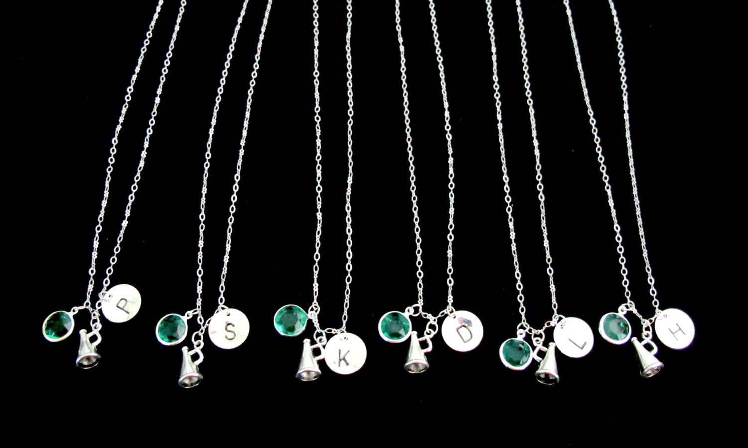 Personalized Cheerleader Necklace Cheer Team Necklaces hand - Etsy