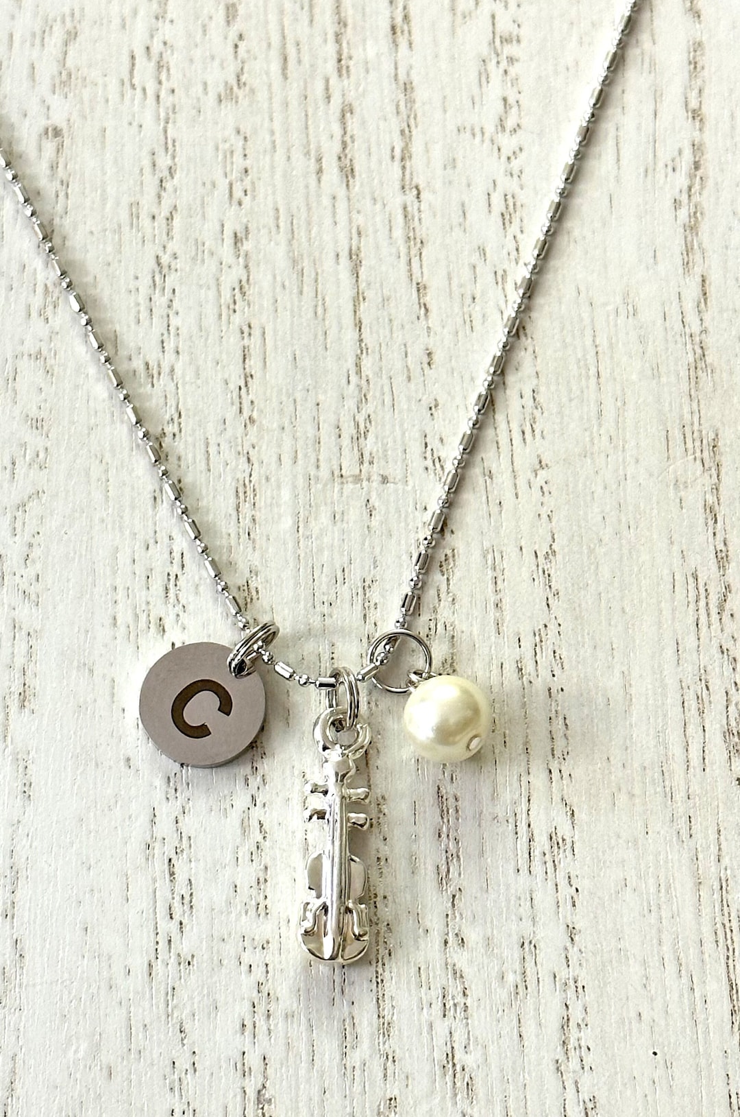 Cello Necklace,initial Necklace, Tiny Violin Necklace, Musical Jewelry ...