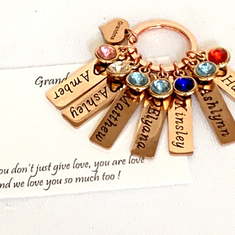 Nana Rose Keychain - Etsy