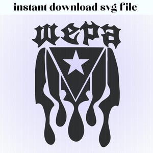 Puerto Rican Wrestler BUNDLE Png and Svg Clipart for Shirt Gift ...